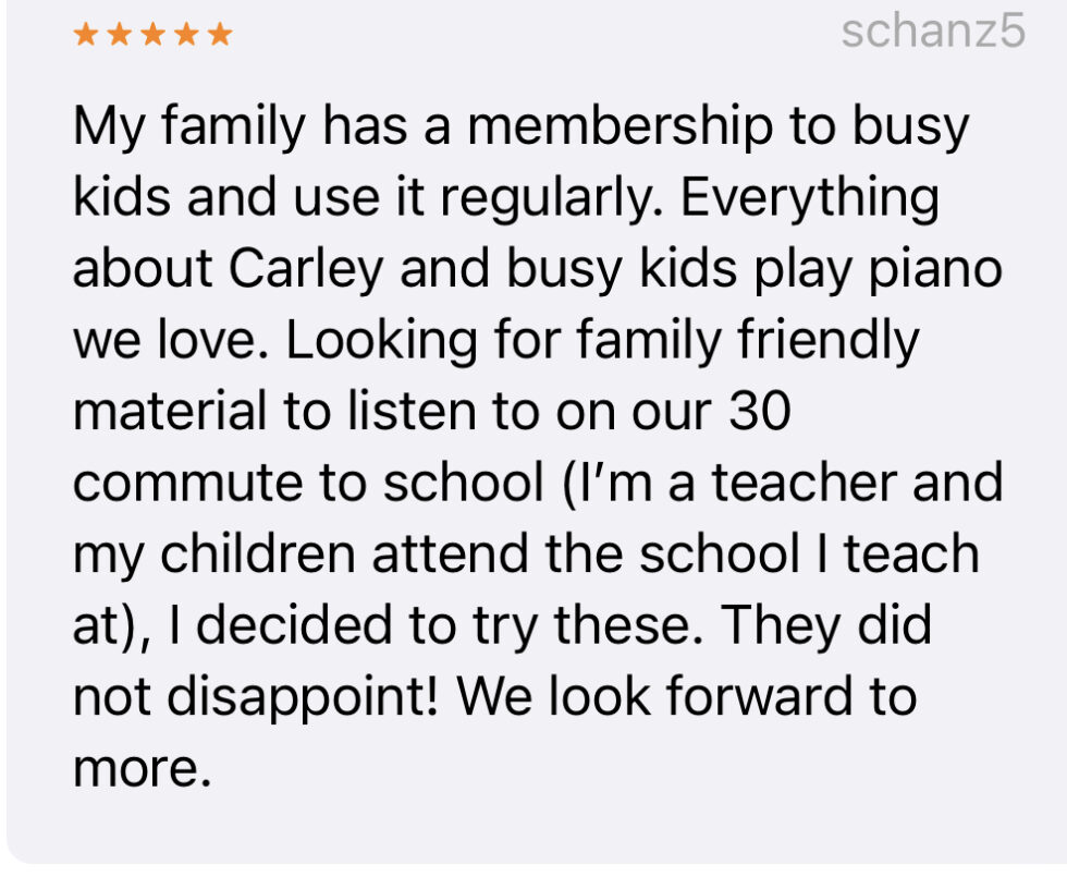 Busy Kids Love Music | Busy Kids Do Piano